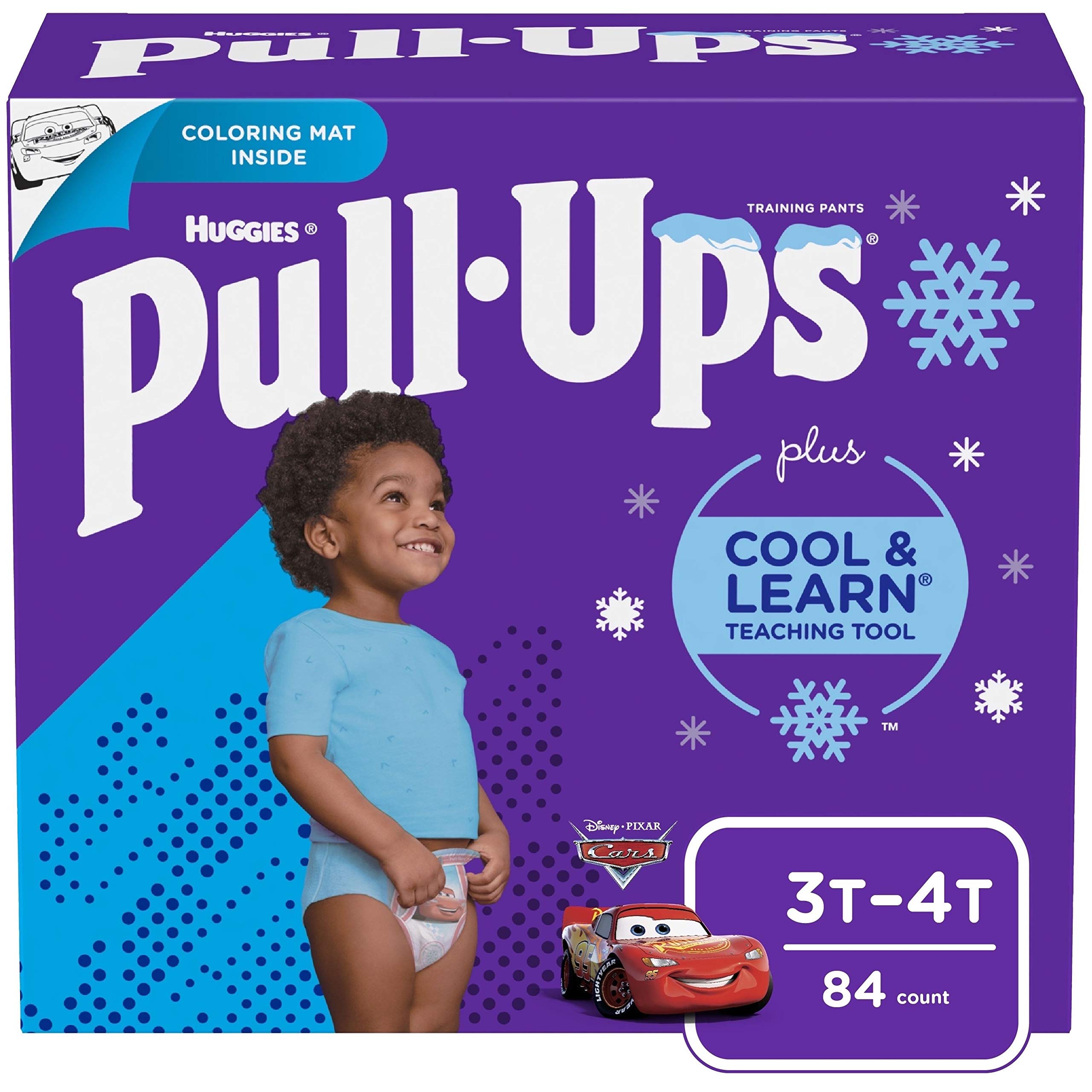 Pull-Ups Cool & Learn Boys' Training Pants, 3T-4T, 84 Ct