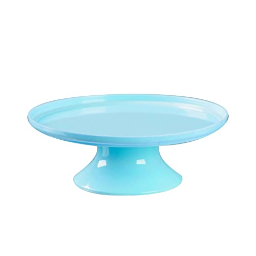 Acrylic Round Cake Stand Cupcake Stand Candy Stand (Baby Blue)