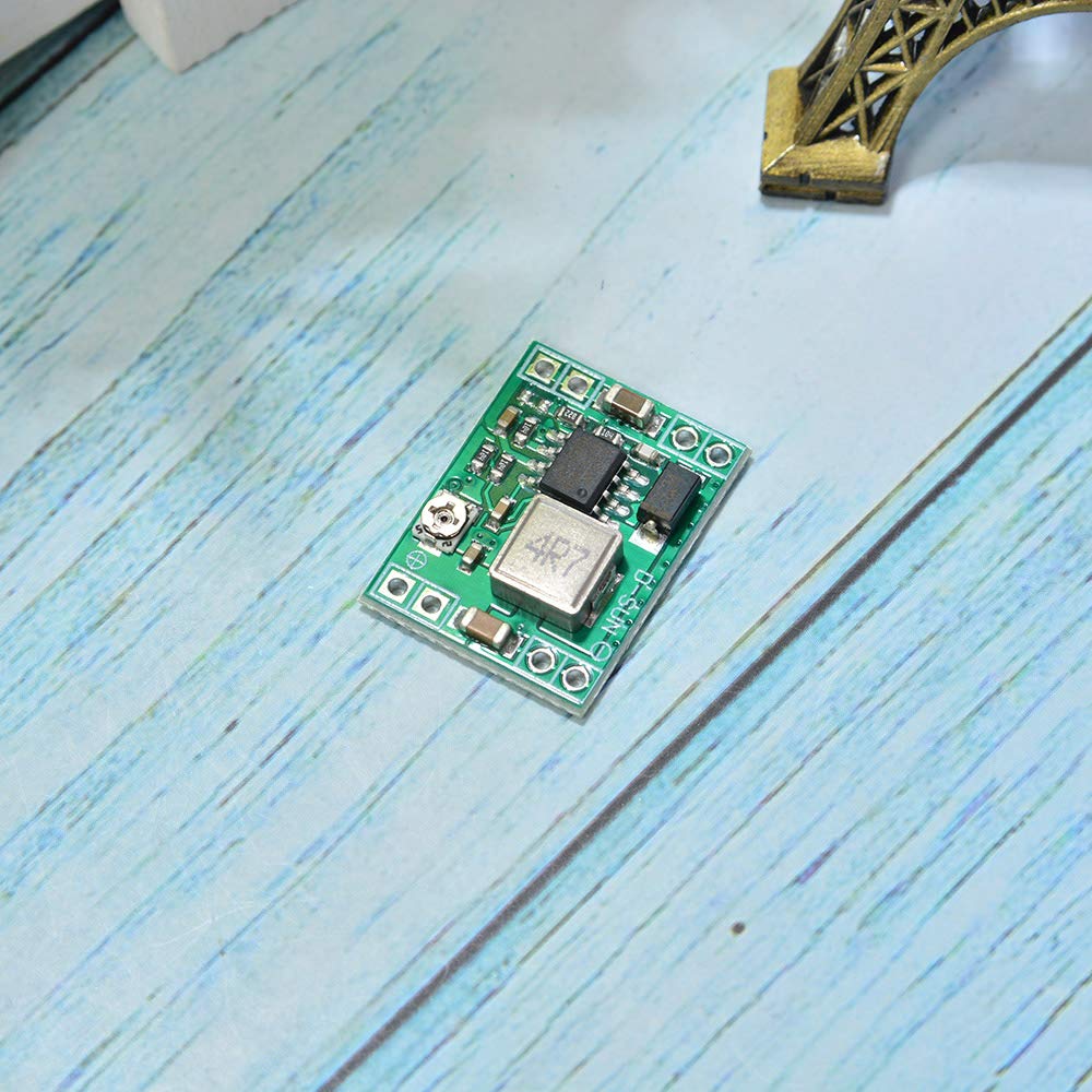 Comimark 11 Pcs Mini MP1584EN DC-DC Buck Converter 3A Power Adjustable Step Down Mod D4M3