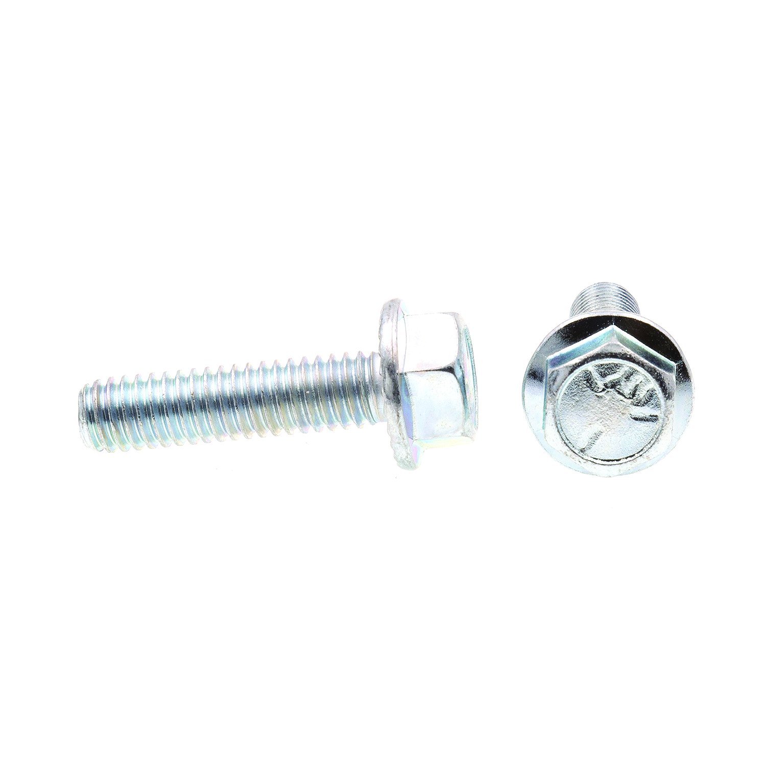 Prime-Line 9090931 Serrated Flange Bolts, 5/16 In.-18 X 1-1/4 In., Zinc Plated Case Hard (25 Pack)