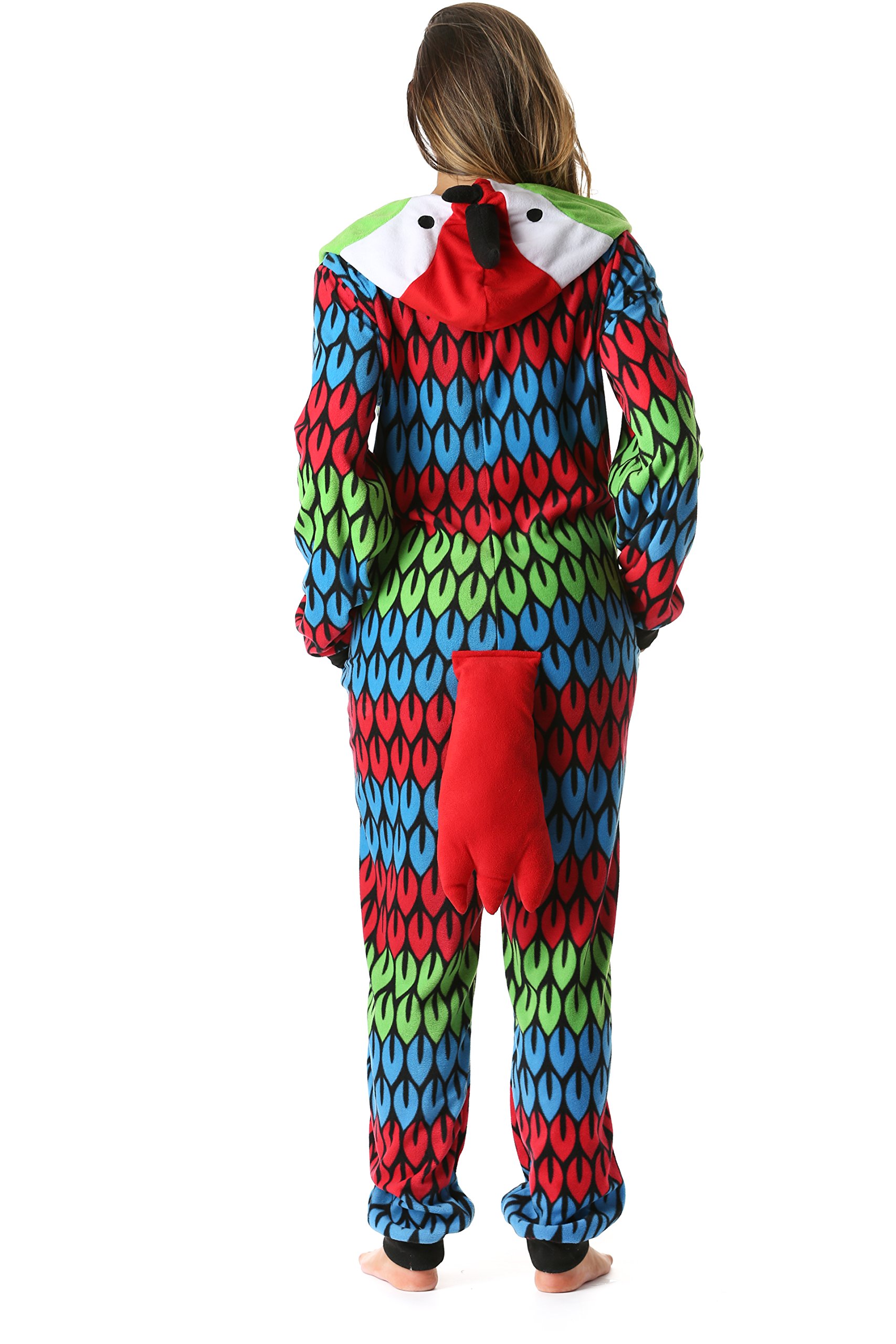 6349-S Just Love Adult Onesie/Womens Pajamas, Parrot, Small