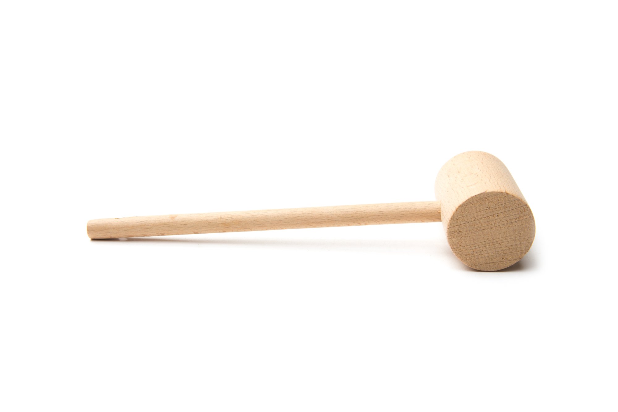 Fox Run Wooden Crab Mallet, 8 x 2.25 x 1.25 inches, Brown