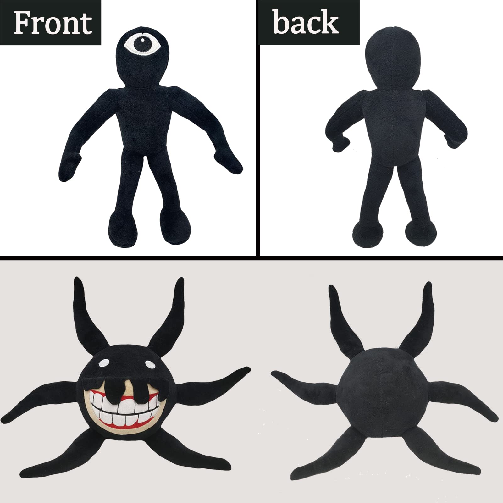 5PCS Doors Plush, 13 Inch Horror Figure Door Plushies Toys, Soft Game Monster Stuffed Doll for Kids and Fans.