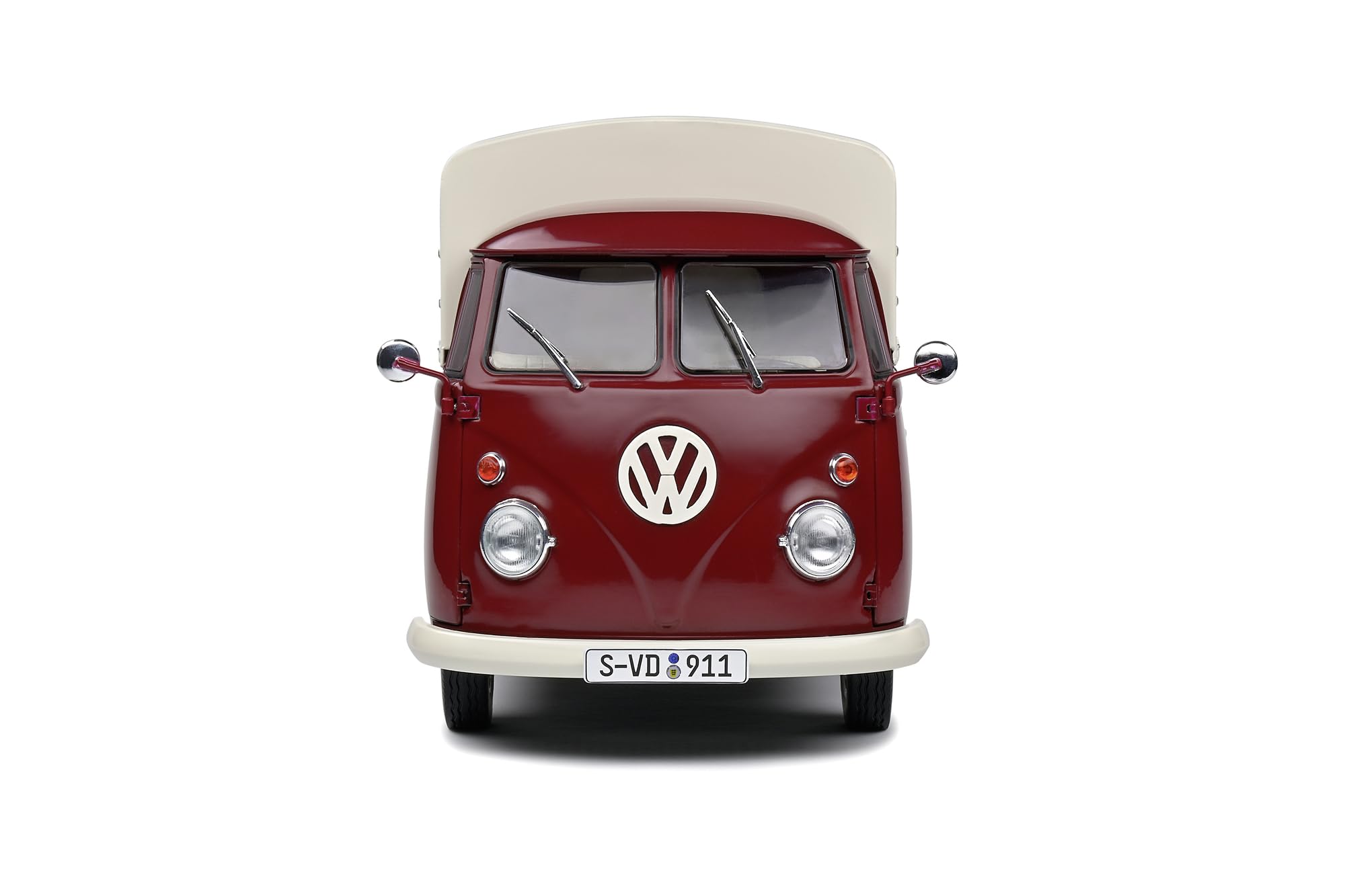 solido 421182320 1:18 Volkswagen T1 Pick-UP Porsche Service RED 1950