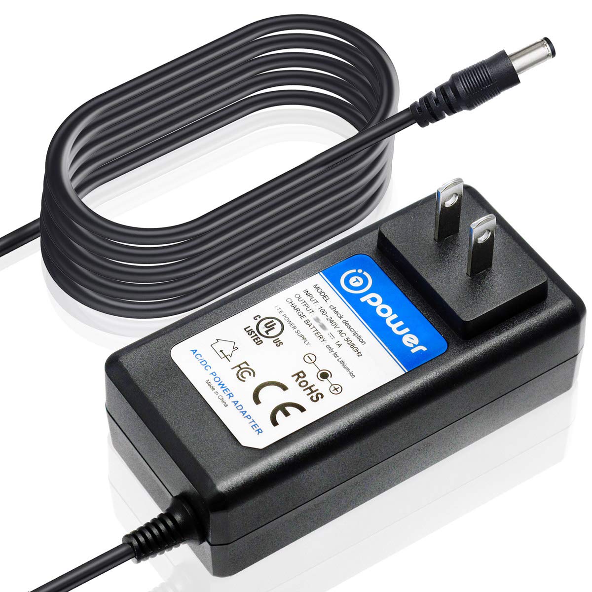 T POWER Charger for Global Lift TiMotion Charging Station Adaptor Model: TBC2, TBC-2, TBC2-5044-001 TBC2-42-101-1 T5068-17 Ac DC Adapter Class 2 Power Supply Cord