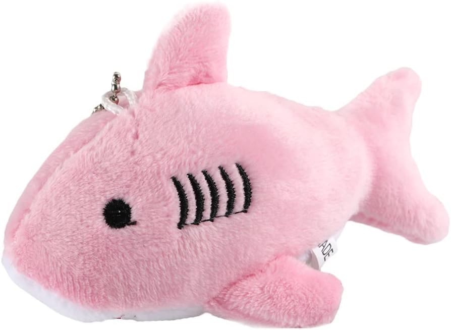 baolaili Cute Shark Plush Keychain,Mini Stuffed Animal Soft Shark Plush Toys,Purse Pendant Doll Shark Toys Plush Shark Keychain Pendants Stuffed Animals Key Chains Stuffed Shark Plushie Backpack