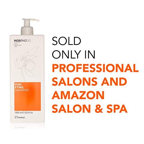 Framesi Morphosis Purifying Shampoo, 33.8 fl oz, Dry Scalp Shampoo