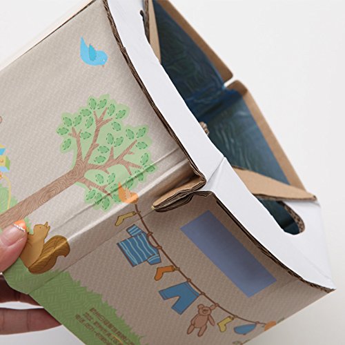 TINTON LIFE 3pcs Portable Paper Toddler Potty Emergencies Kids Disposable Toilet for Travel Car Camping