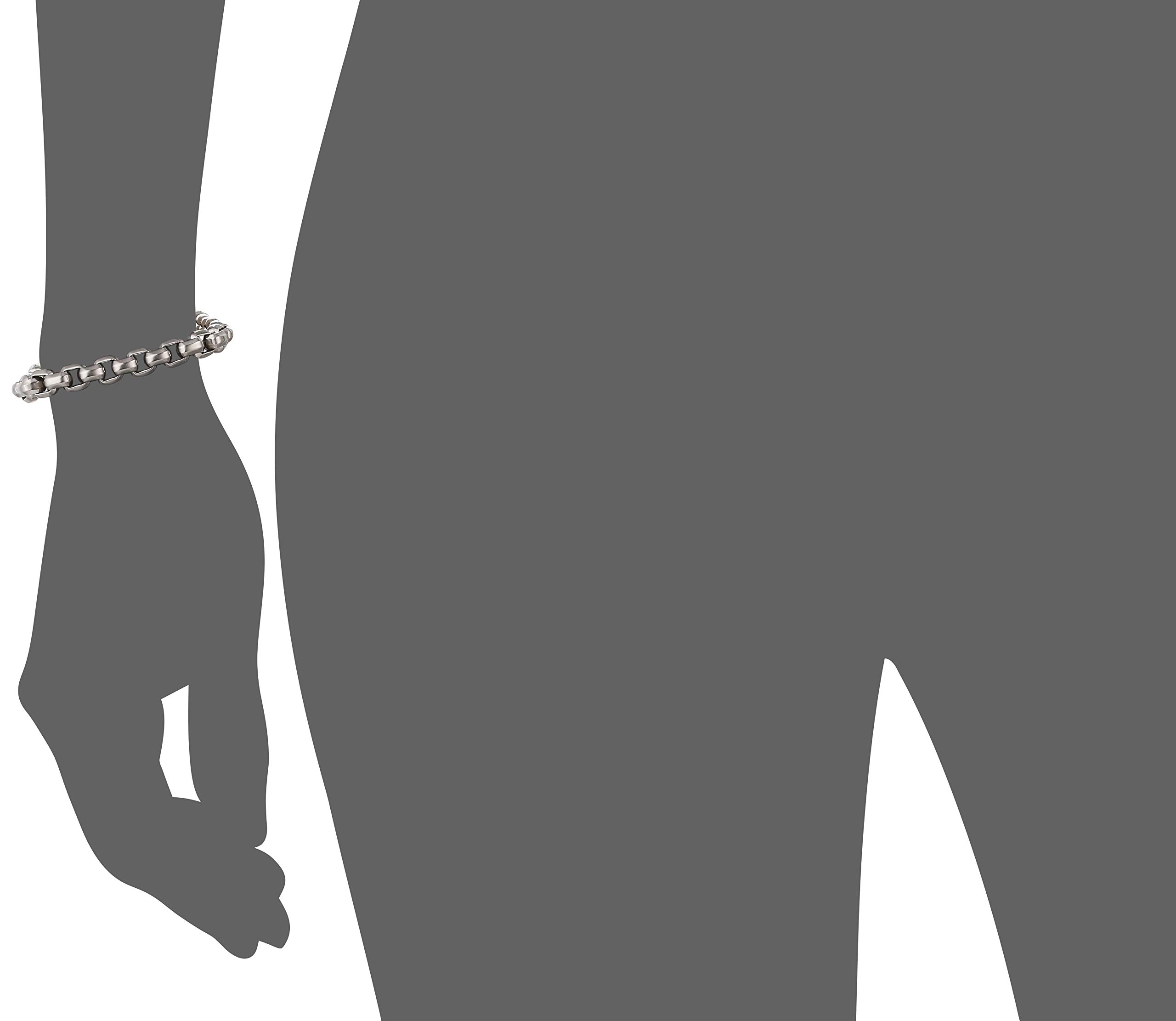 A|X ARMANI EXCHANGE Stainless Steel Chain Bracelet (Model: AXG0045040)