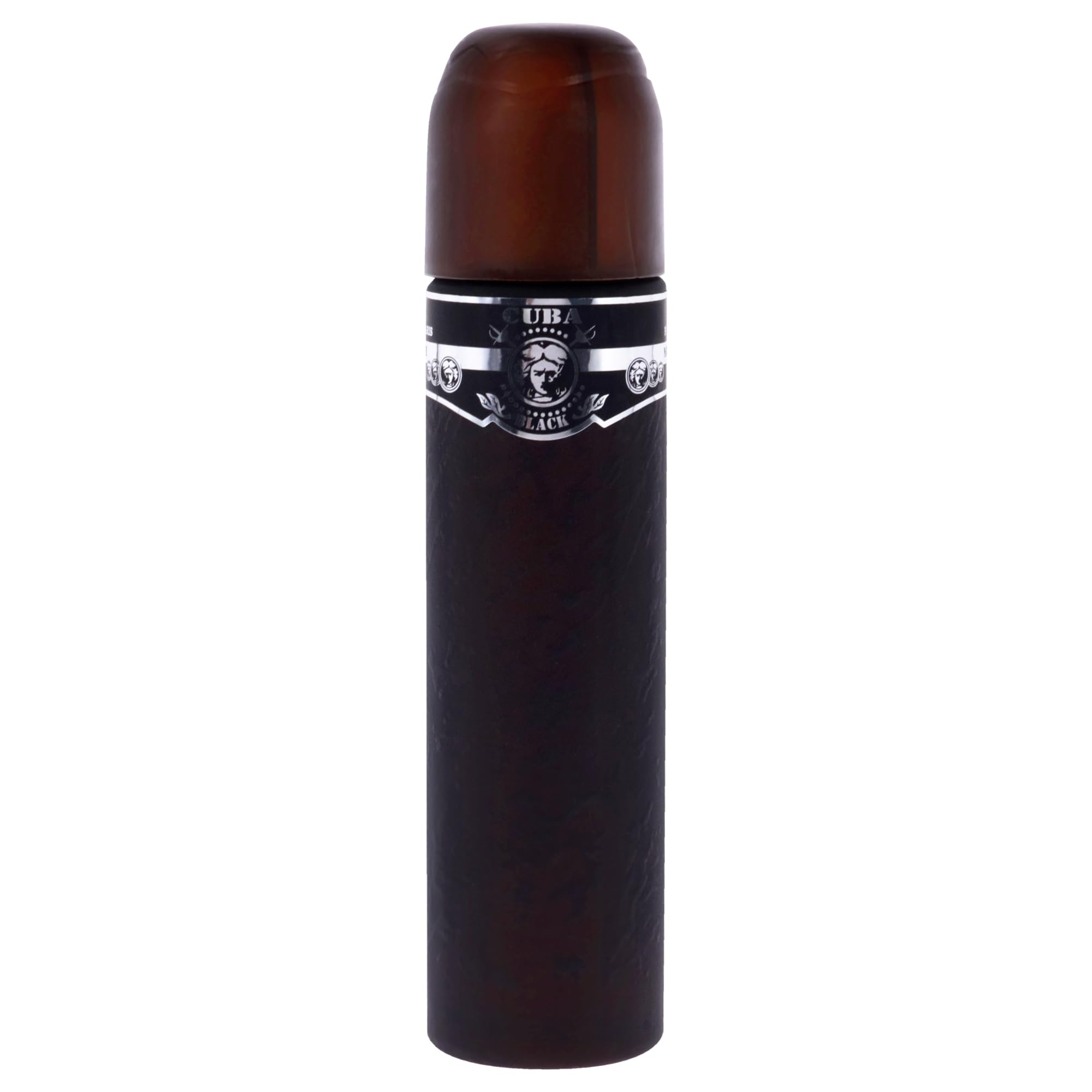 Cuba Black by Cuba for Men EDT Spray, CUBA Black, Fragluxe, 3.3 Ounce