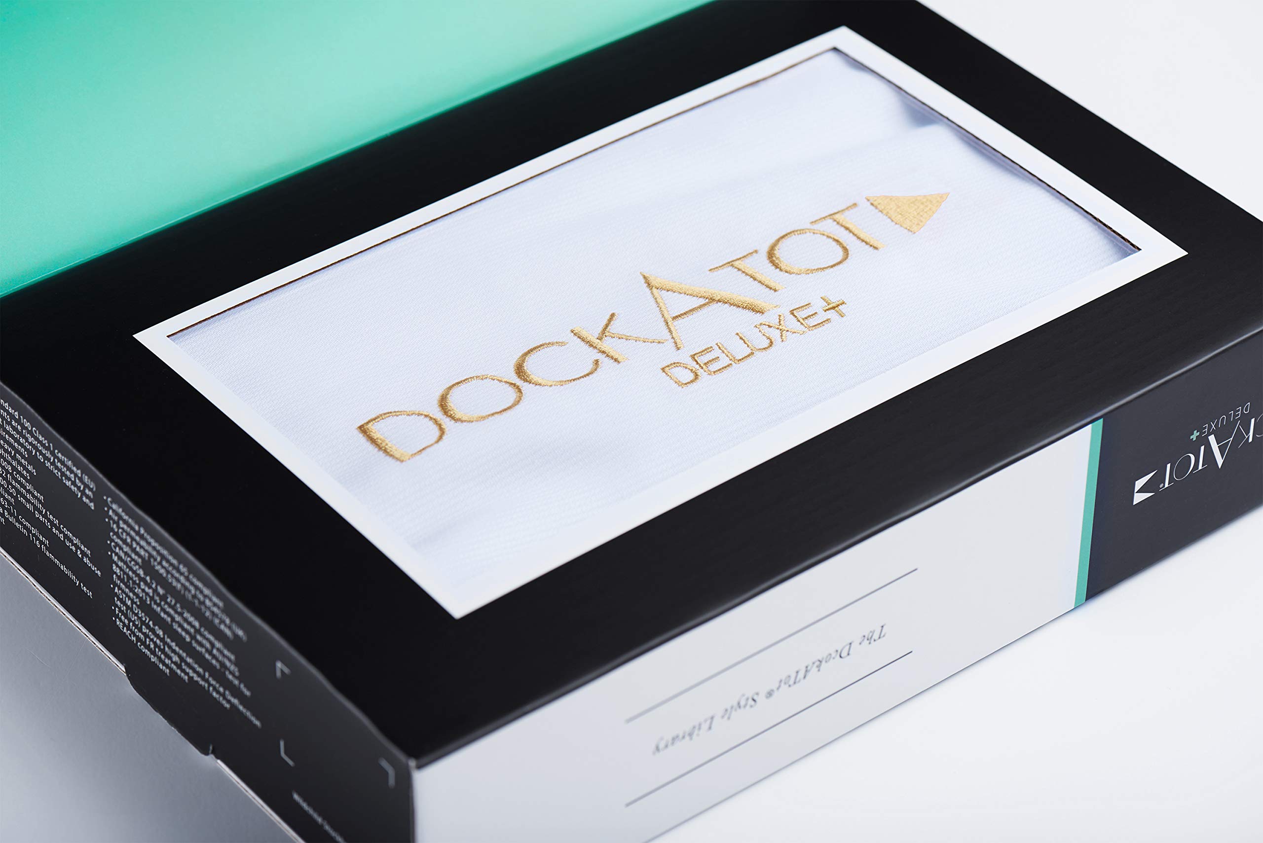Cover ONLY (Pristine White) for DockATot Deluxe+ Dock - Dock Sold Separately - Compatible with All DockATot Deluxe+ Docks