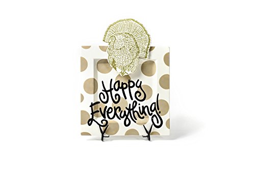 HAPPY EVERYTHING! Neutral Dot Big Square Serving Platter