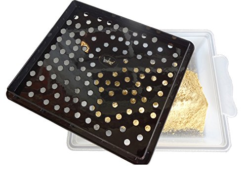 King Kooker 1113BK Plastic Breader Box with Sifter, One Size, Multi