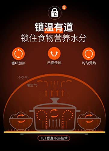 Buffet Warming Tray Hot Plate with Adjustable Temperature Control, Party Chafing Dish, Electric Food Warmer for Kitchen, Dining Room,Black,16x11inch (Black 31x19inch)