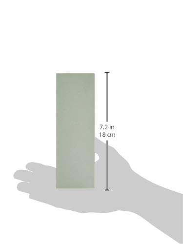 Amazon Basics Whetstone Knife Sharpening Wet Stone - Dual-Sided 3000/8000 Grit with Non-Slip Bamboo Base, 18 x 6.1 x 2.8 cm, Black & Grey, 1 Pc