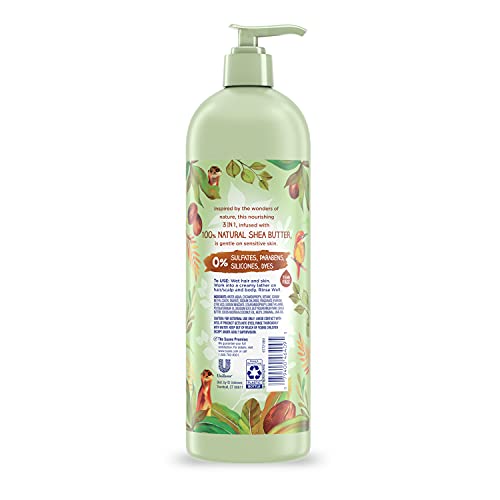Suave Kids 3 in 1 Shampoo, Conditioner, Body Wash With Shea Butter for Moisture Soap That's Tear-Free 20 oz