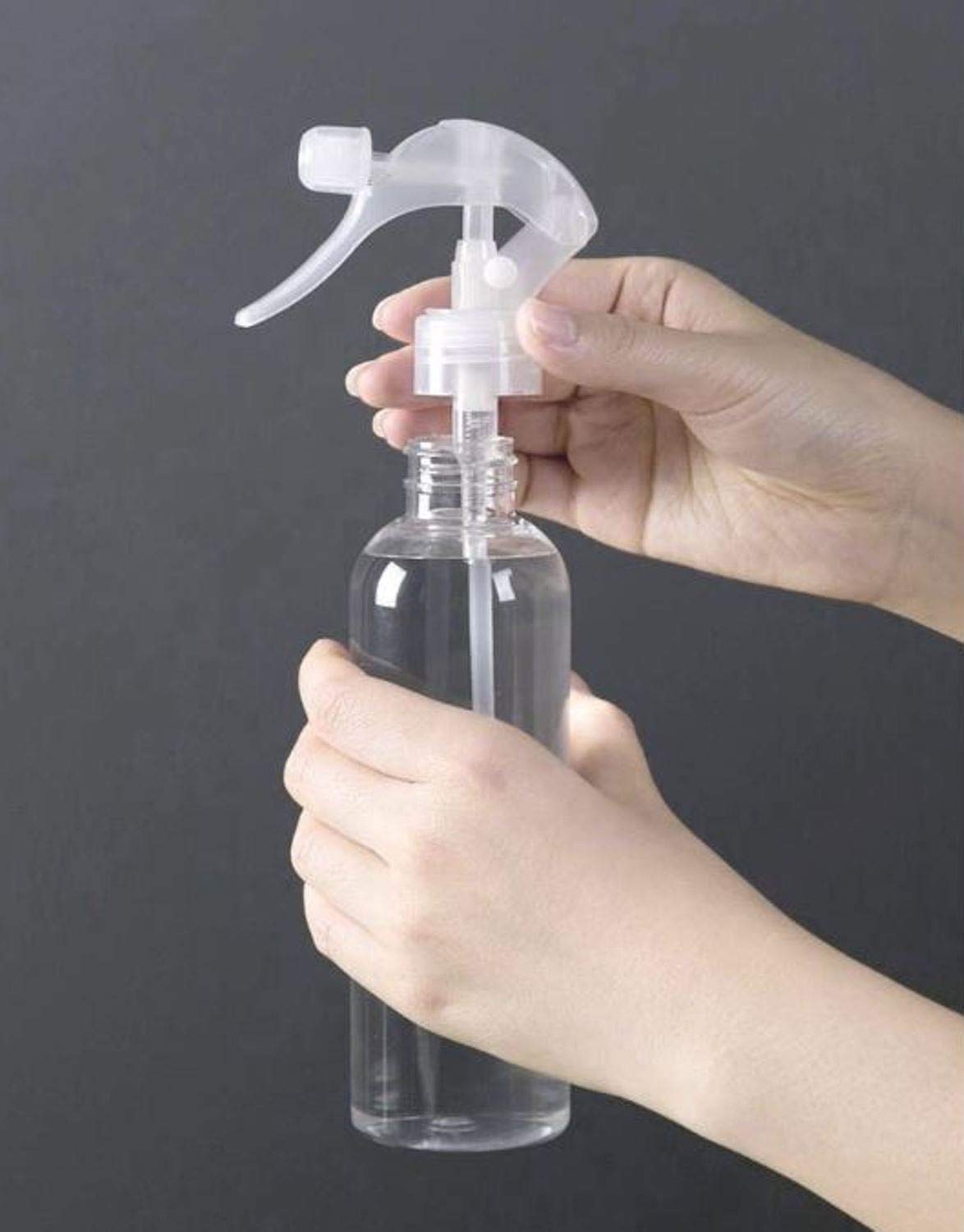 Pack of 3 All Purpose Plastic Spray Heavy Duty Spraying Bottles 25oz Leak Proof Mist & Stream Modes Trigger Sprayer for Cleaning Solution Planting,Pet, Essential Oil,Water Kitchen,Bath Beauty and Hair