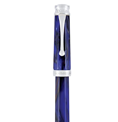Monteverde USA Essenza Black Ink Fountain Pen, Fine Nib, Early Dawn (MV42540: MV42542)