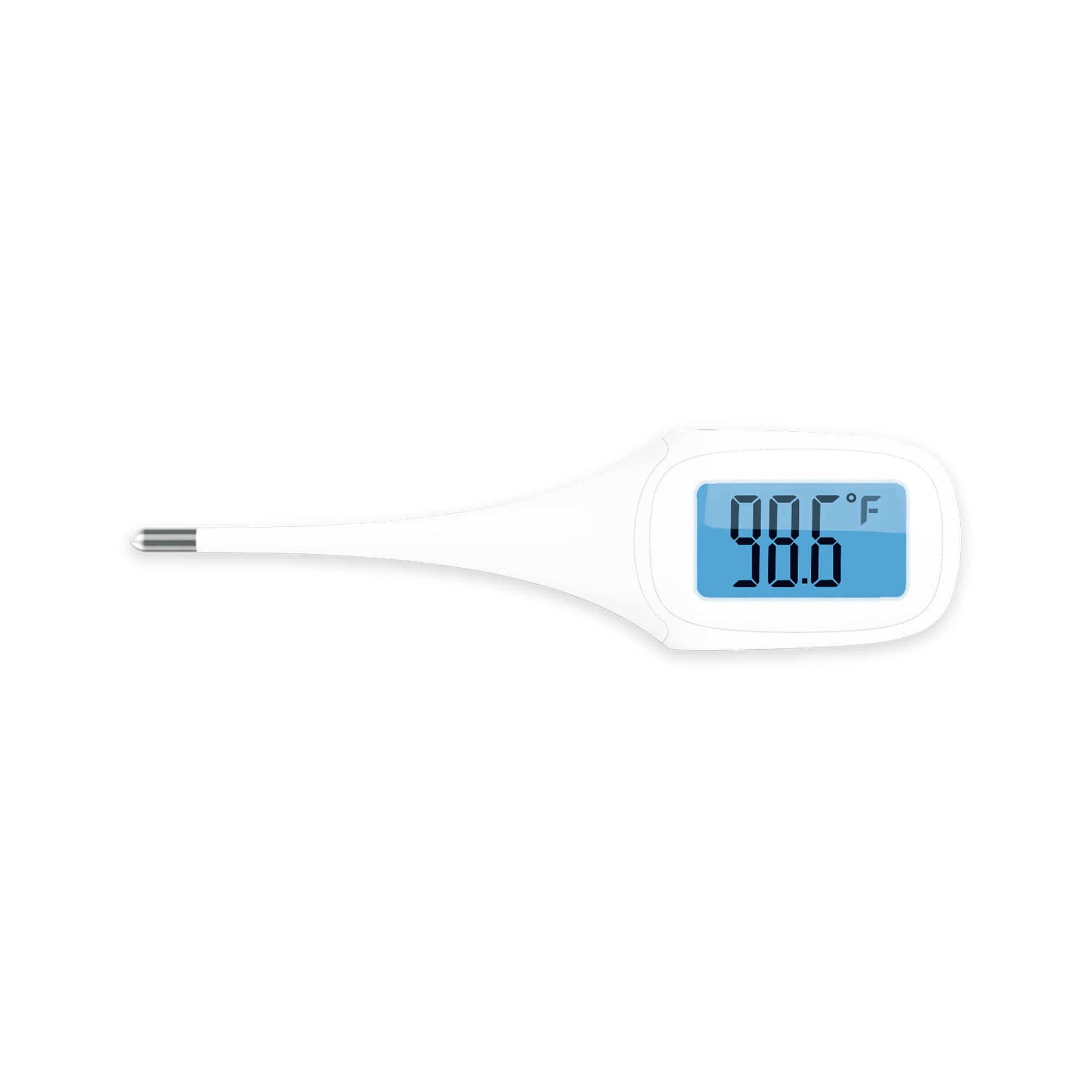 JASUN Thermometer for Adults Digital Oral Thermometer Fast Reading Rectal Armpit Thermometer for Baby and Adults with Fever Indicator Memory Recall Fathers Gifts