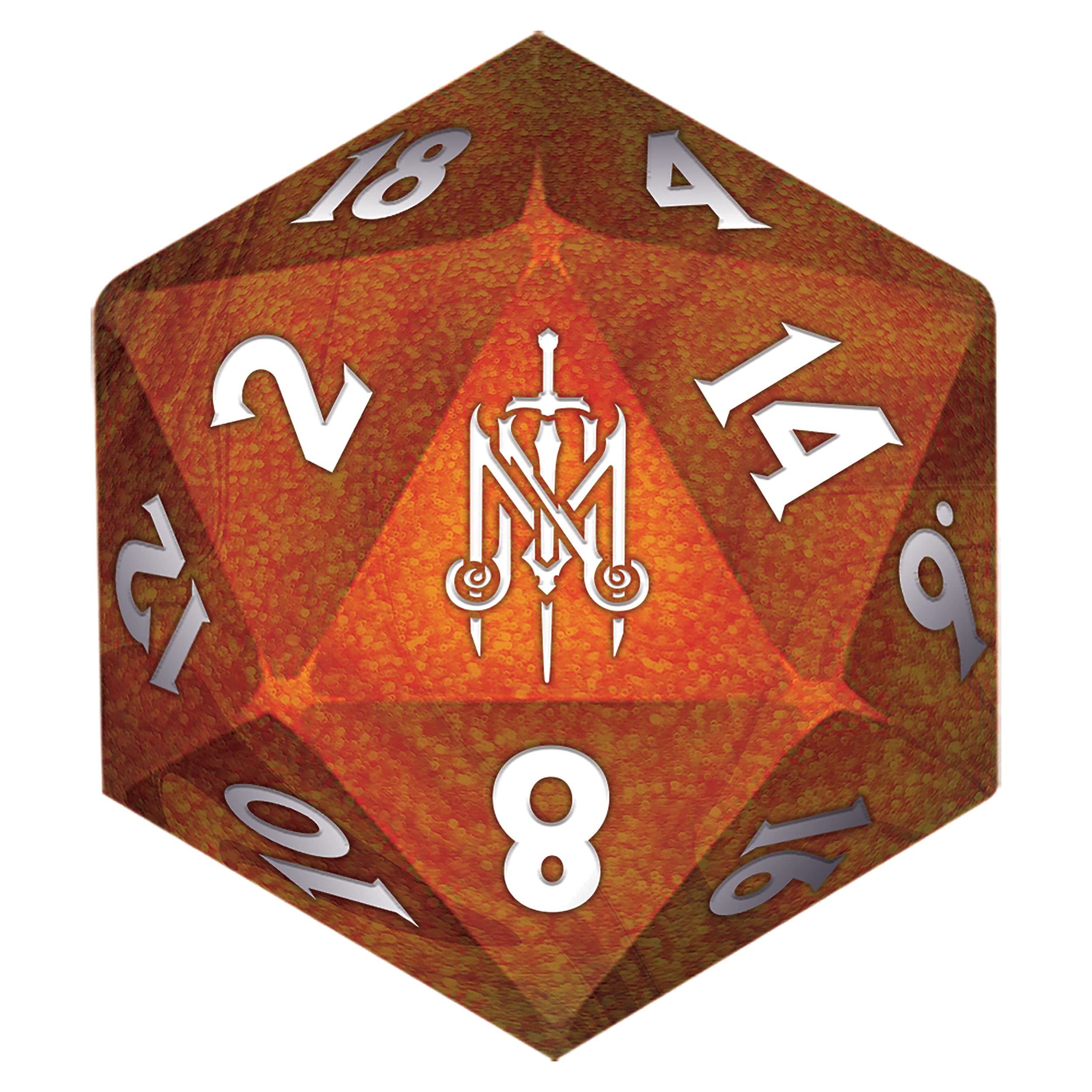 Critical Role Polyhedral Die | Collectible d20 with The Mighty Nein Emblem | Officially Licensed 20-Sided Die | Great for Dungeons and Dragons or Game Night