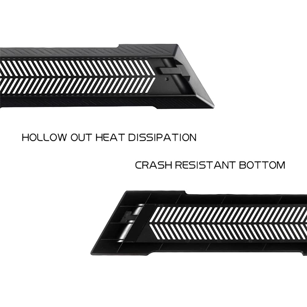 CKXIN Stand for PS4 Slim, Vertical Cooling Base Holder Stand for Playstation 4 Slim Console, Black