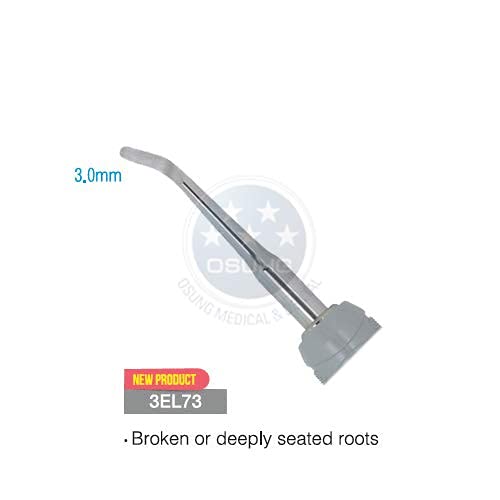 Osung Dental Elevator With Plastic handle, E 73. 3.0mm tip - 3EL73