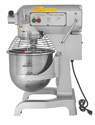 Chronos 30R-002 Commercial 20 Qt. Planetary Stand Mixer with Bowl, Accessories, and #12 Attachment Hub