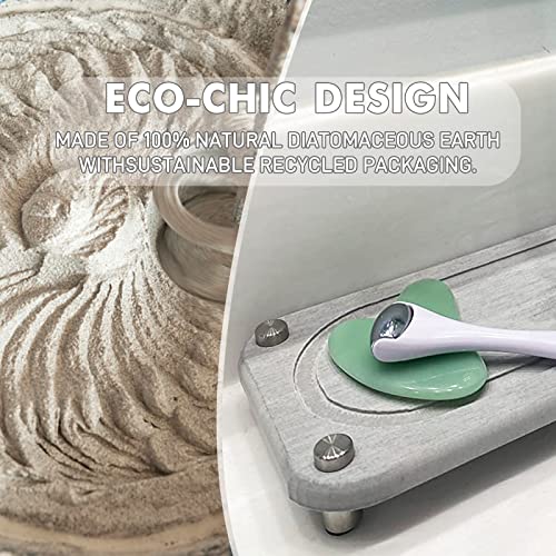 Adatos Fast Drying Stone Sink Tray,Sink Caddy Kitchen Sink Organizer,Kitchen Sink Caddy Organizer,Kitchen Sink Caddy,Sink Caddy Sponge Holder,Instant Dry Sink Organizer (1PCS)