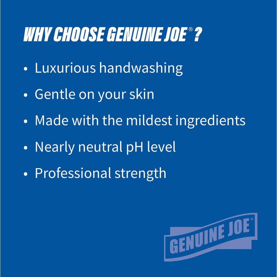 Genuine Joe 02105CT Hand Soap Lotion Dispenser Refill 1Gal 4/CT Pink