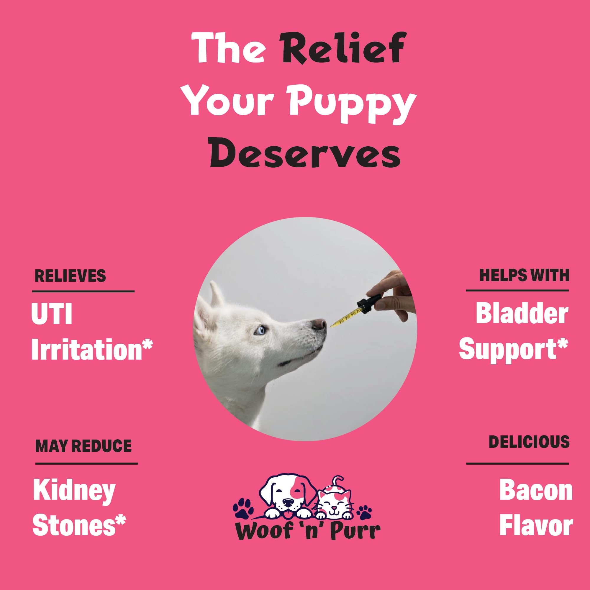 Bladder Control for Dogs | Dog Bladder Supplement - Supports Healthy Kidney & Urinary Tract - Dog UTI Treatment - Dog Bladder Control - Bladder Support for Dogs - Dog UTI Supplement - 1oz