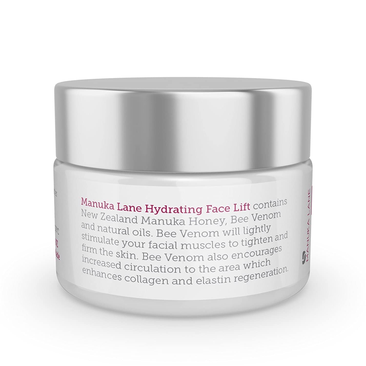Natural Bee Venom Face Lift Treatment Cream with Active Manuka Honey, Shea, Cocoa Butter, and Jojoba – Nature’s Most Powerful Solution!