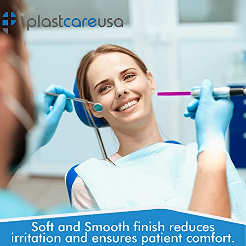 High Volume Evacuator HVE Tips - 1000 HVE Suction Tips Dental Disposable - Vented Evacuation Aspirator Tips with Smooth Edges (Rainbow Assorted - 10 Bags of 100) by PlastCare USA