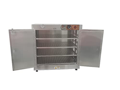 HeatMax 251524 Catering and Events Food Warmer with Water Tray, for 4 Full Size 3.25" Disposable Catering pans -- MADE IN USA with service and support