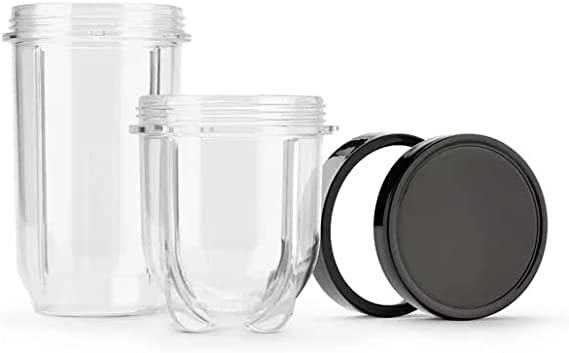ADEMA MAGIC BULLET Silver/Black Mini Compact Personal Food Blender 14 oz.