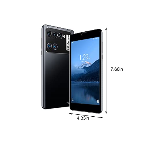 Android Tablet HD 7-inch Tablet Computer Android WiFi Bluetooth Voice Call Learning Game Tablet Eight Core Processor Support Communication Function
