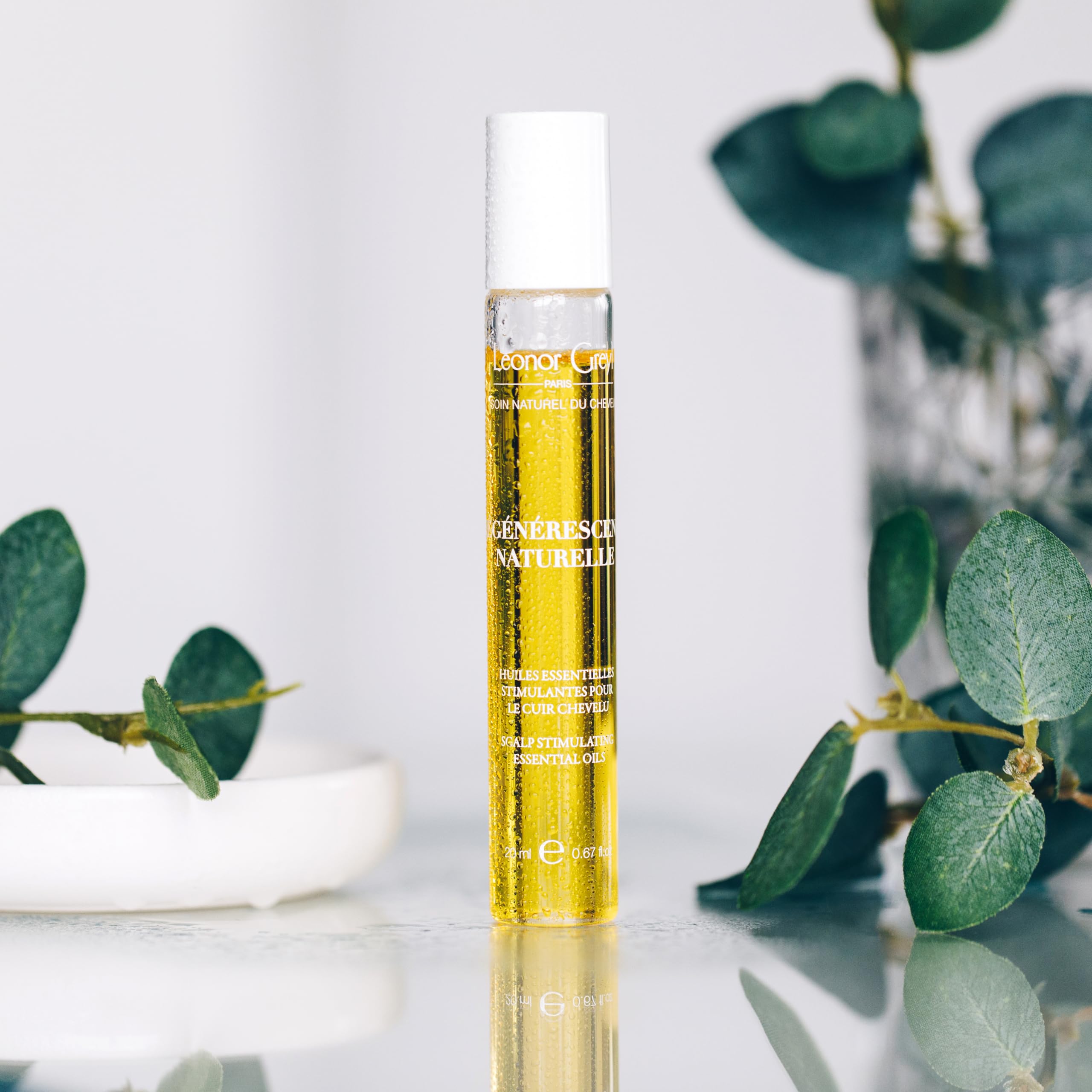 Leonor Greyl Paris - Regenerescence Naturelle - 100% Natural Scalp Oil Treatment For Thinning Hair or Dandruff (0.67 Fl Oz)
