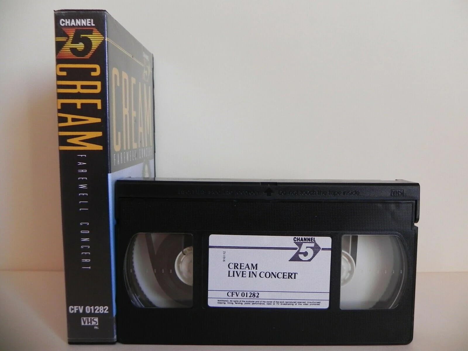 Cream Farewell Concert 1968 Royal Albert Hall (VHS) [VHS Tape]