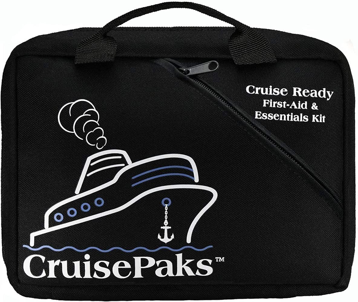 CruisePaks Essentials Personal First Aid & Medicine Accessories 150 Piece | Basic | Travel Kit