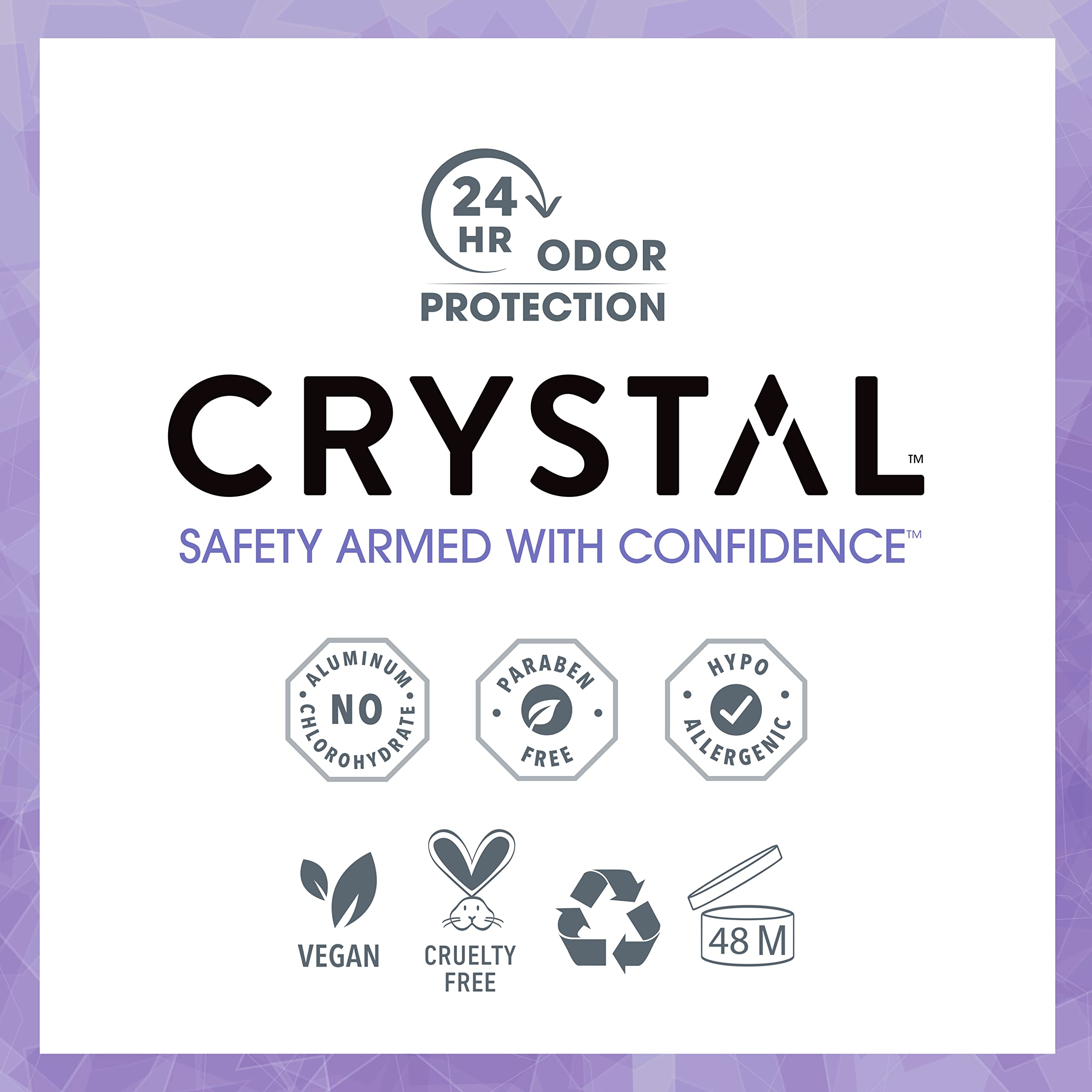 CRYSTAL Deodorant Mineral Deodorant Stick, Travel, 1.5 Ounce