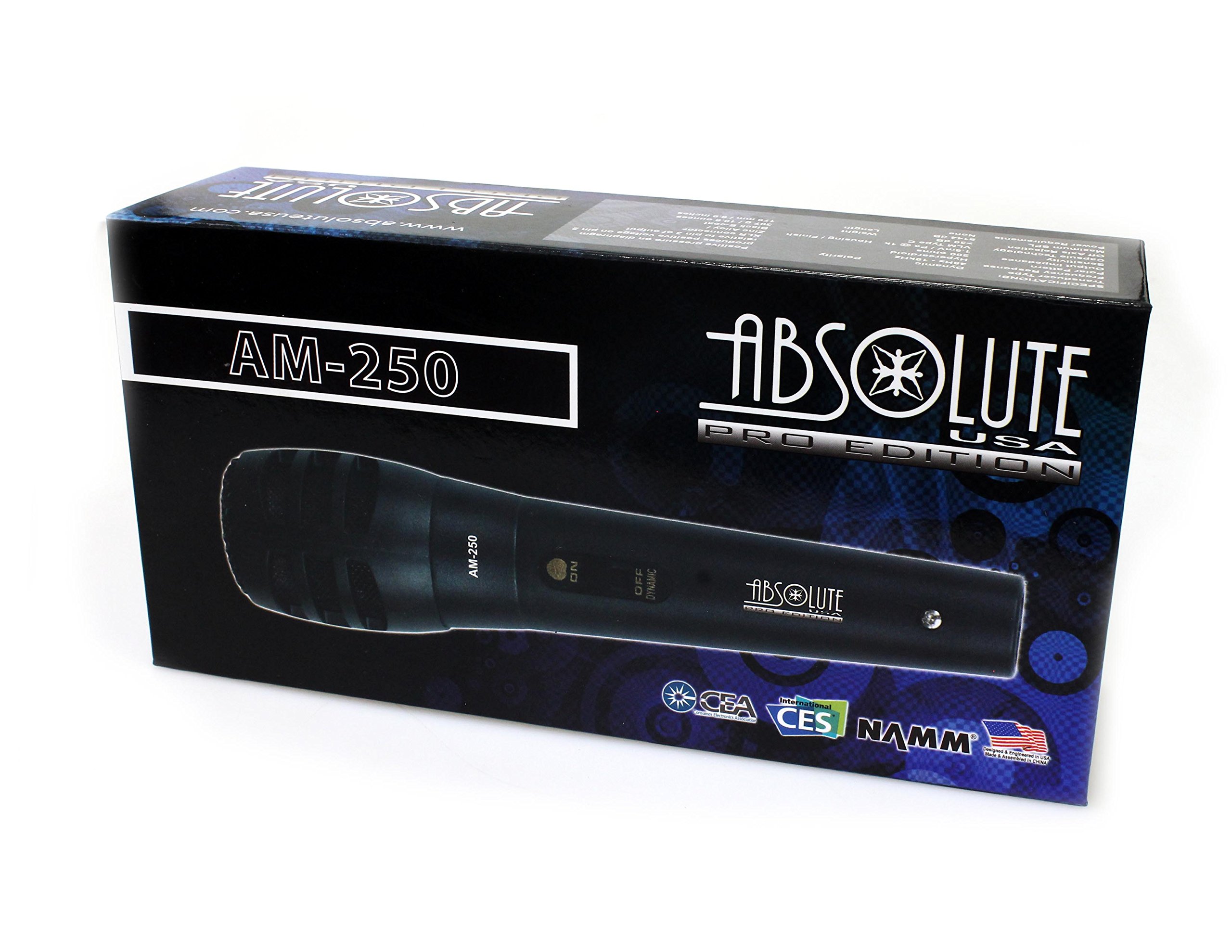 Absolute PRO Series EDITION AM-250 Uni-Directional Dynamic Microphone