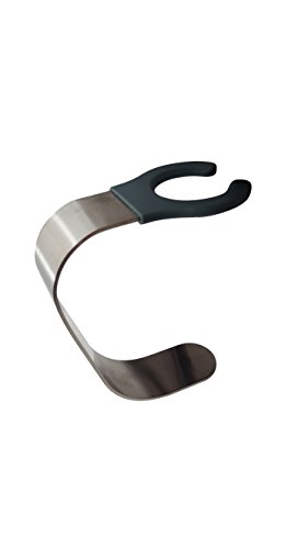 FR Aluminum Wine Glass Holder, Rubberized Holder for Sofas and Recliners