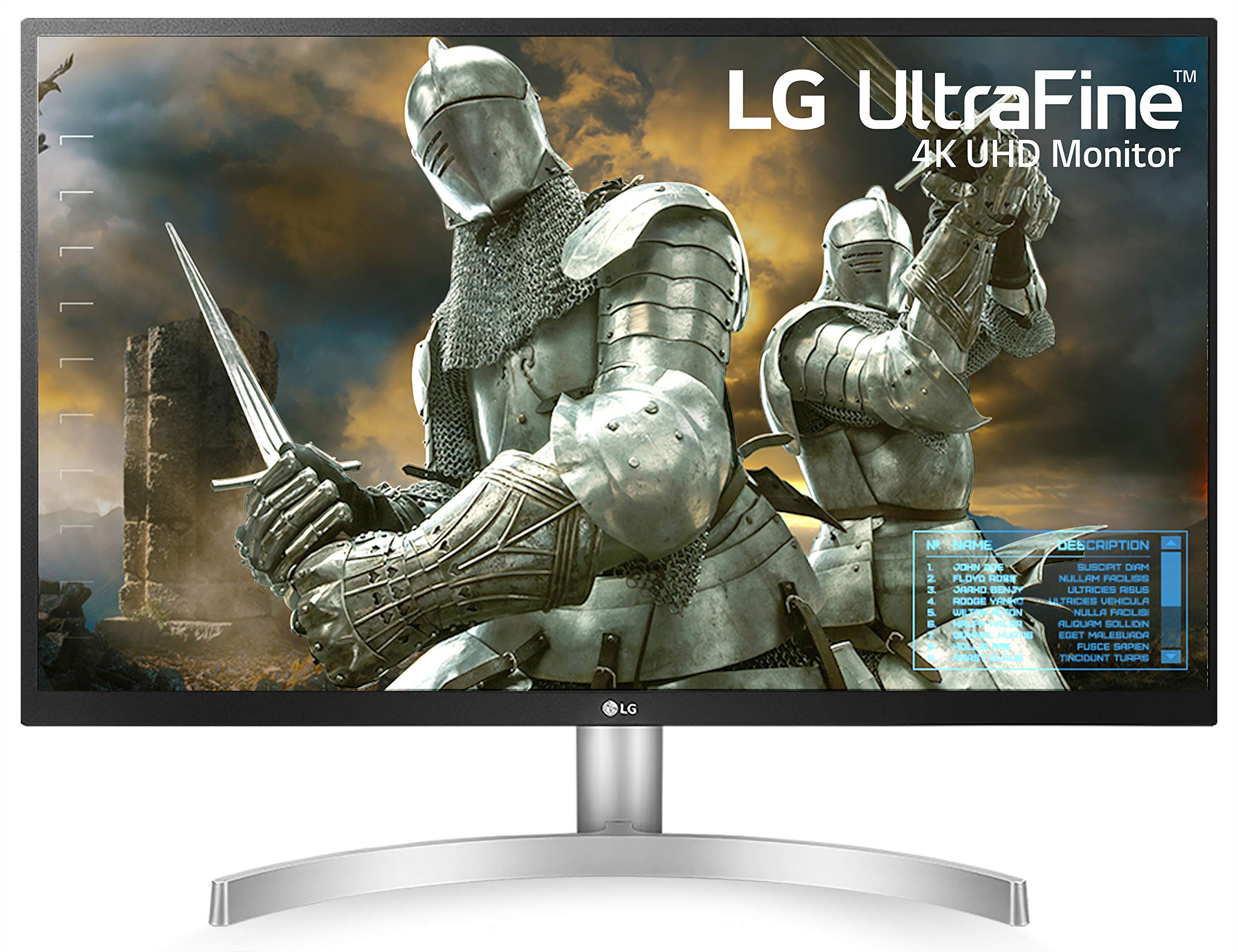 LG 27UL500-W 27-Inch UHD (3840 x 2160) IPS Monitor with Radeon Freesync Technology and HDR10, White (Renewed)