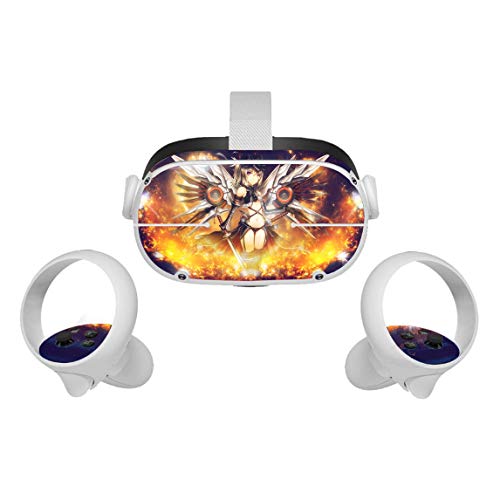 Akame ga Kill Assassin Girl Anime Oculus Quest 2 Skin VR 2 Skins Headsets and Controllers Sticker Protective Decal Accessories