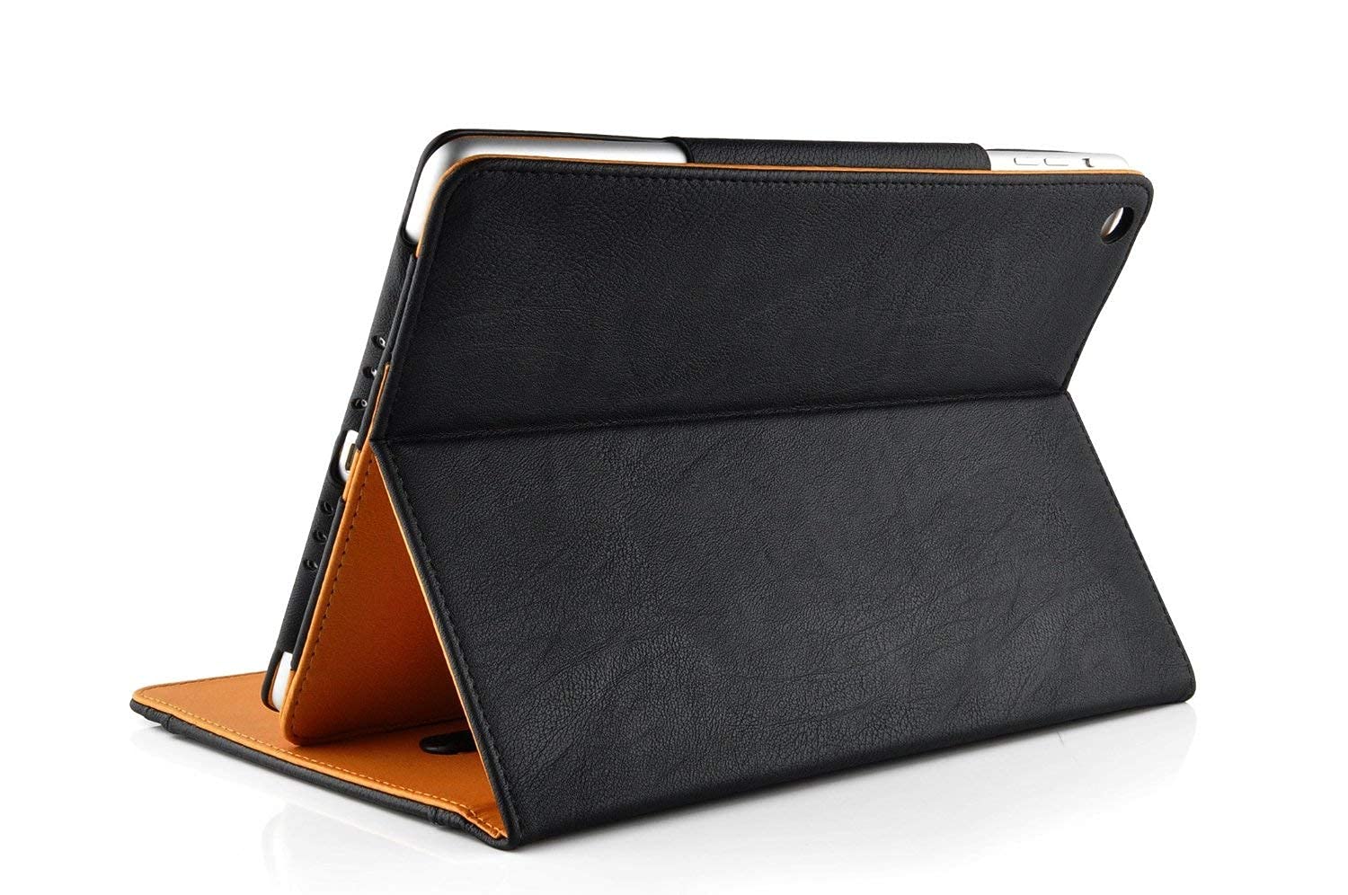 S-Tech 10.2 Case for Apple iPad 9th Generation 2021 / iPad 8th Generation 2020 / iPad 7th Generation 2019 - Leather Card Holder Wallet Magnetic Smart Cover Auto Sleep/Wake Stand with Pencil Holder