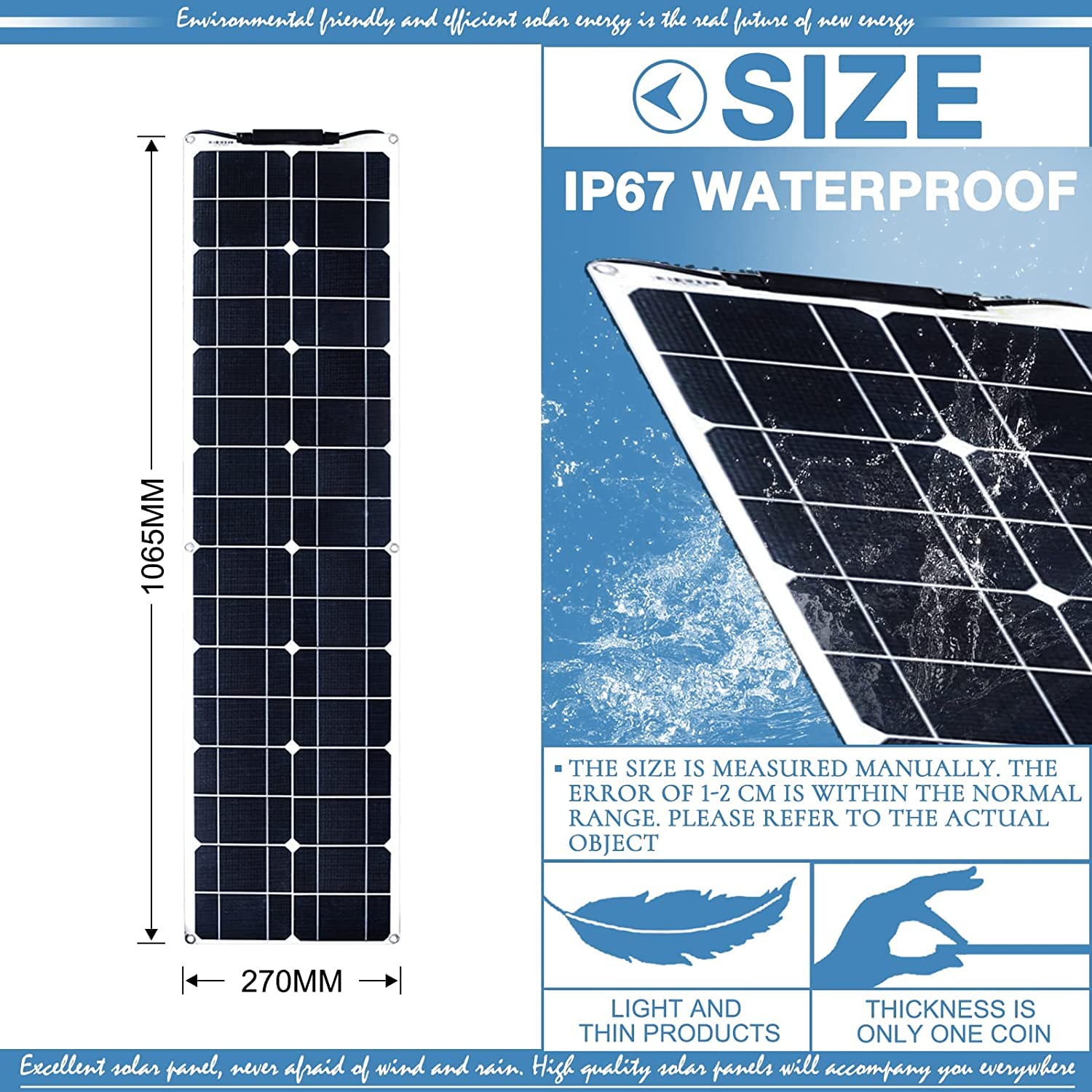 600 Watt Solar Panel Kit, with Charge Controller(40A) 2pcs 300 Watt Flexible Monocrystalline Solar Panel kit Photovoltaic Module for 12-24V Battery Charging Car Battery Camper RV Yacht Battery