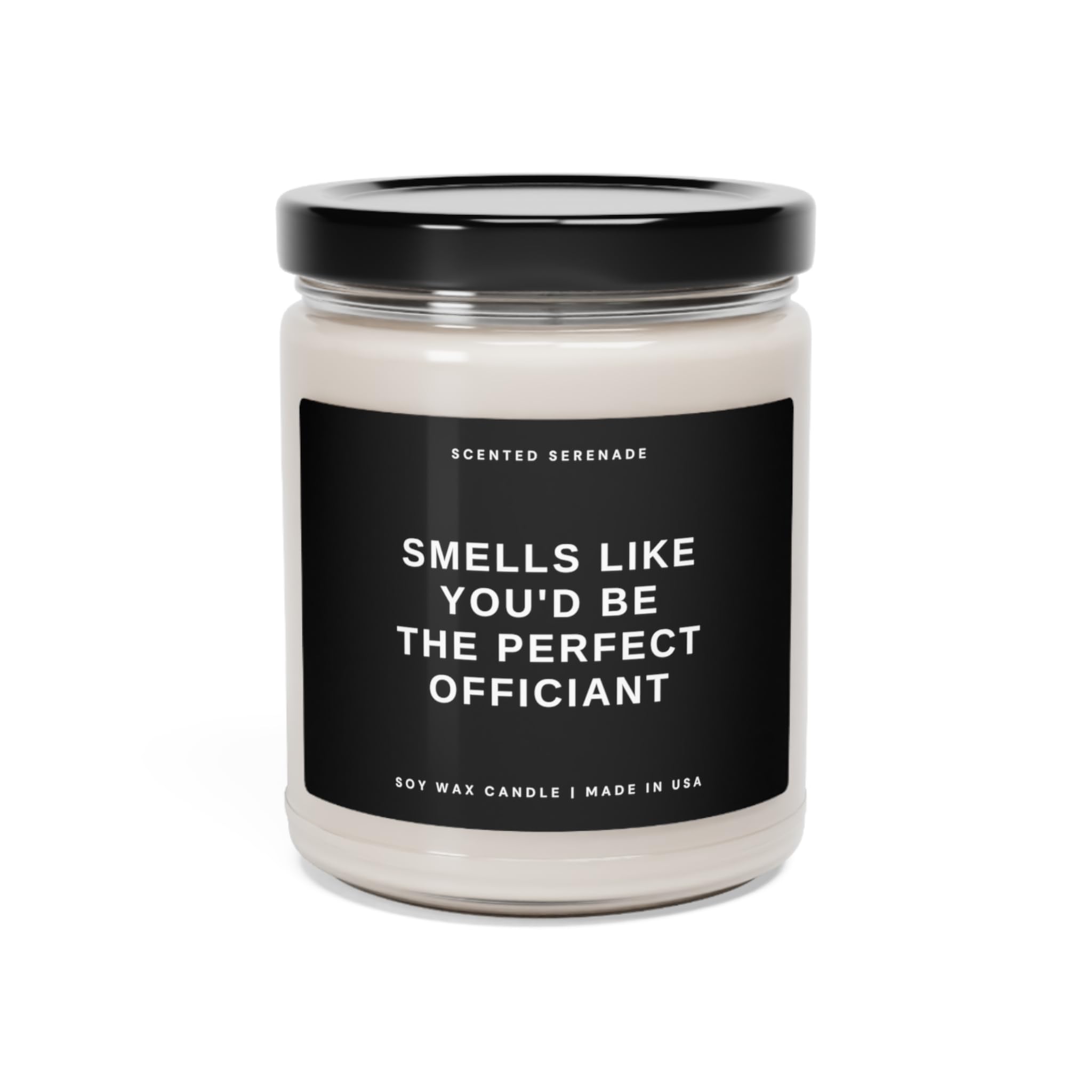 Officiant Candle, Gift for Officiant Gift, Will You Be Our Officiant, Officiant Gift Officiant Proposal Gift, Will You Marry Us, Ecofriendly Soy Candle - 9oz