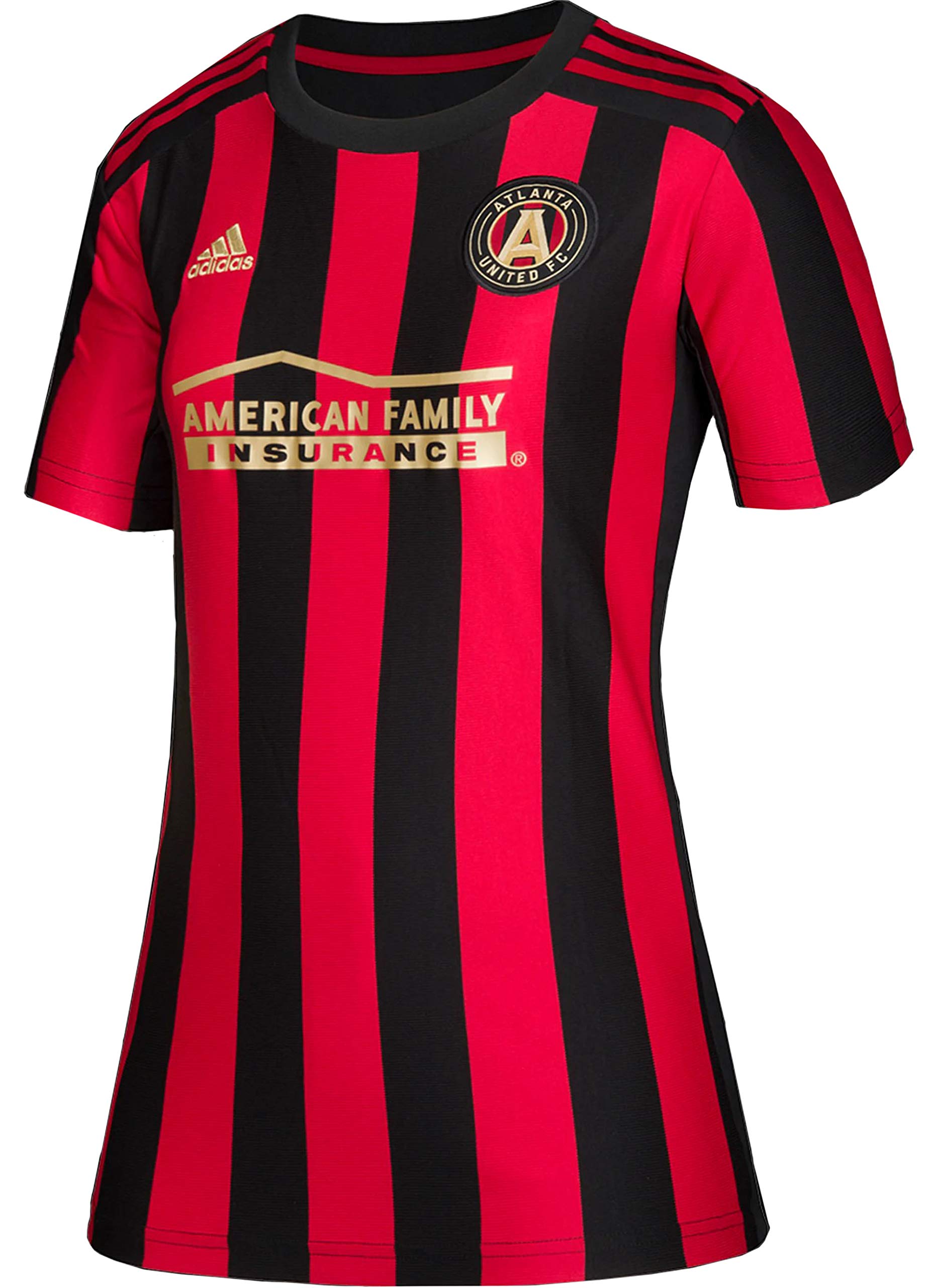 adidas 2019 Atlanta United Home Womens Replica Jersey, Black/Victory Red, S