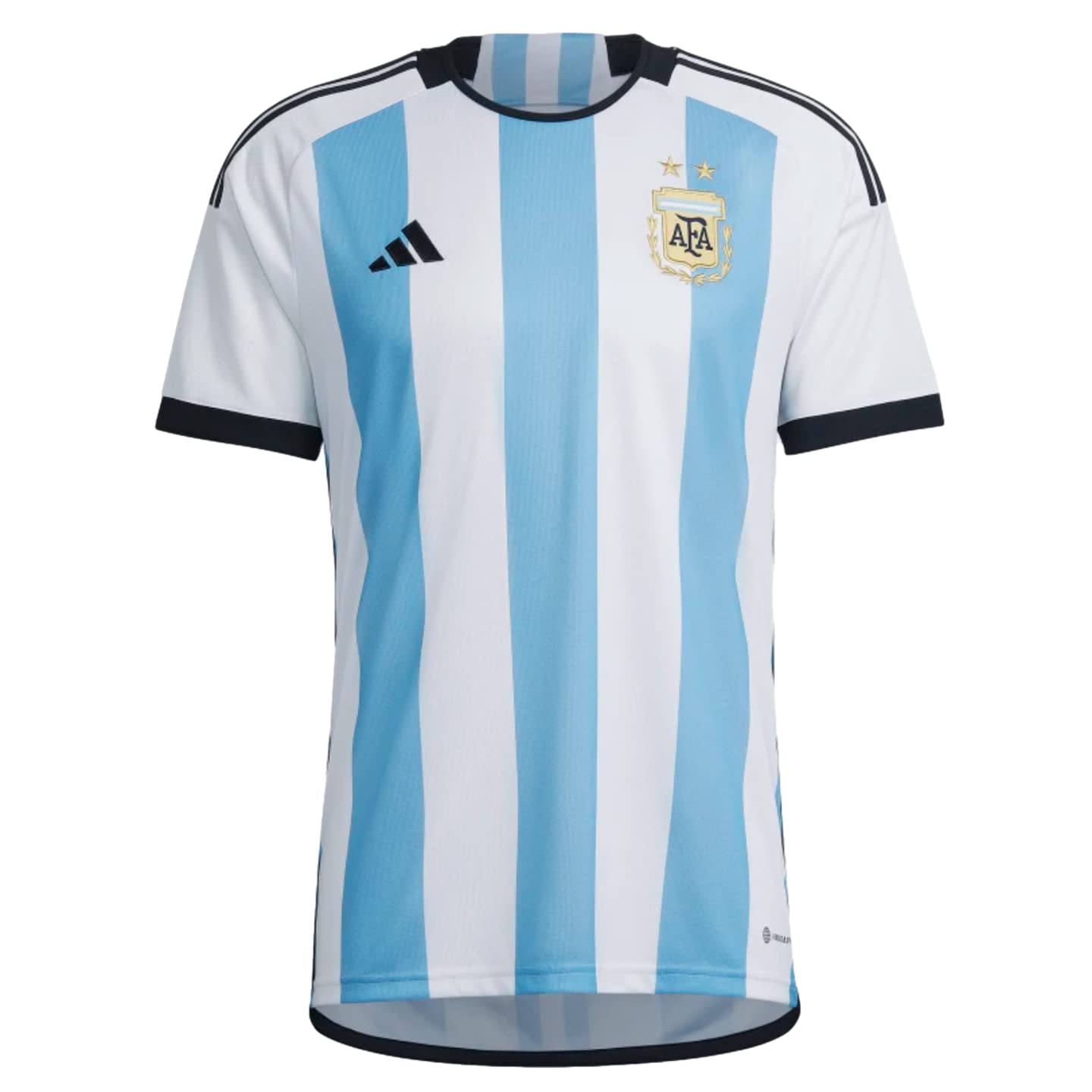 adidas Men's Soccer Argentina 22 Home Jersey (as1, Alpha, m, Regular, Regular, Medium) White/Blue