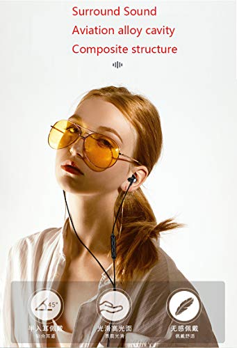 USB C Headphones,Type C Earbuds USB C Earphones with Mic & Volume Control Compatible with Google Pixel 3/2/XL,iPad Pro 2018, OnePlus 6T,Huawei Essential Phones