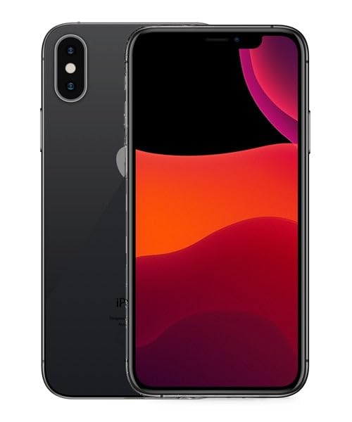 Apple iPhone Xs Max Mobile Phone 6.5inch A12 Bionic 4GB RAM 64GB/256GB ROM Hexa Core 12MP NFC 4G LTE Original iOS Cellphone 64GB with Face ID/White